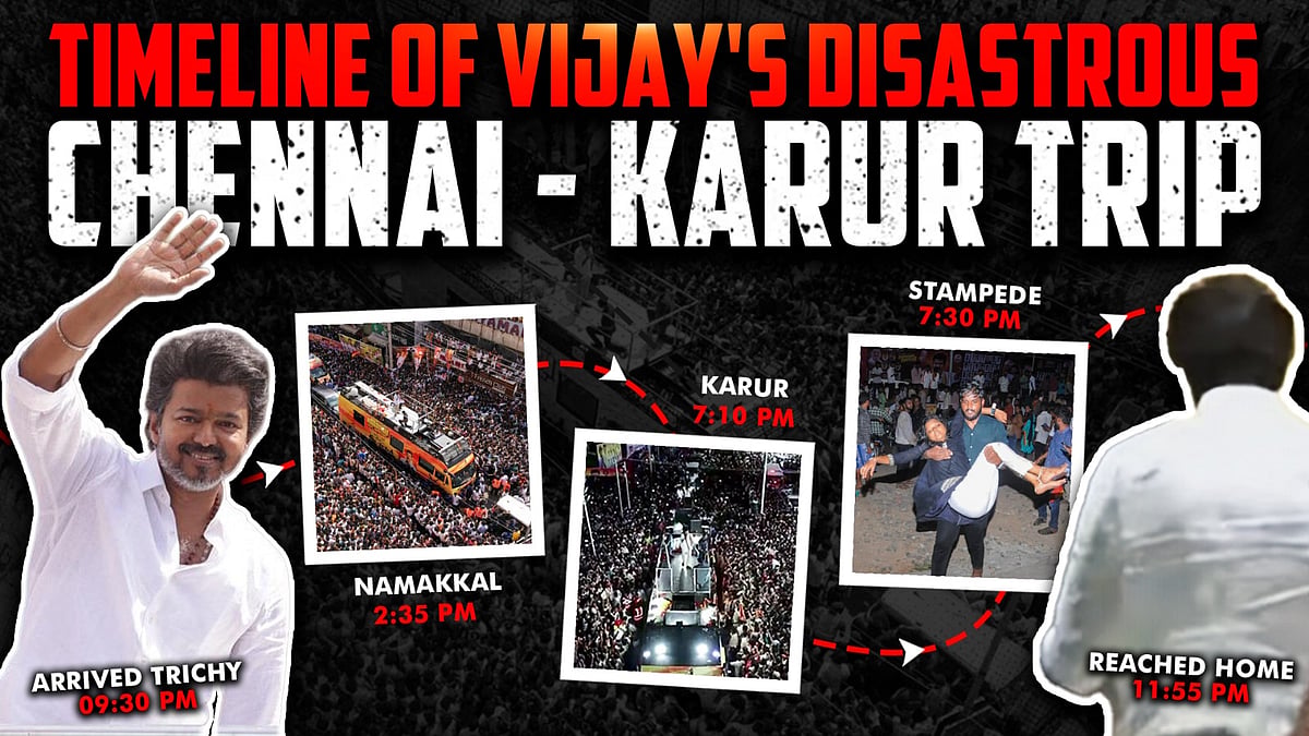 A Timeline of TVK Vijay’s Karur campaign | From Chennai to Trichy to ...