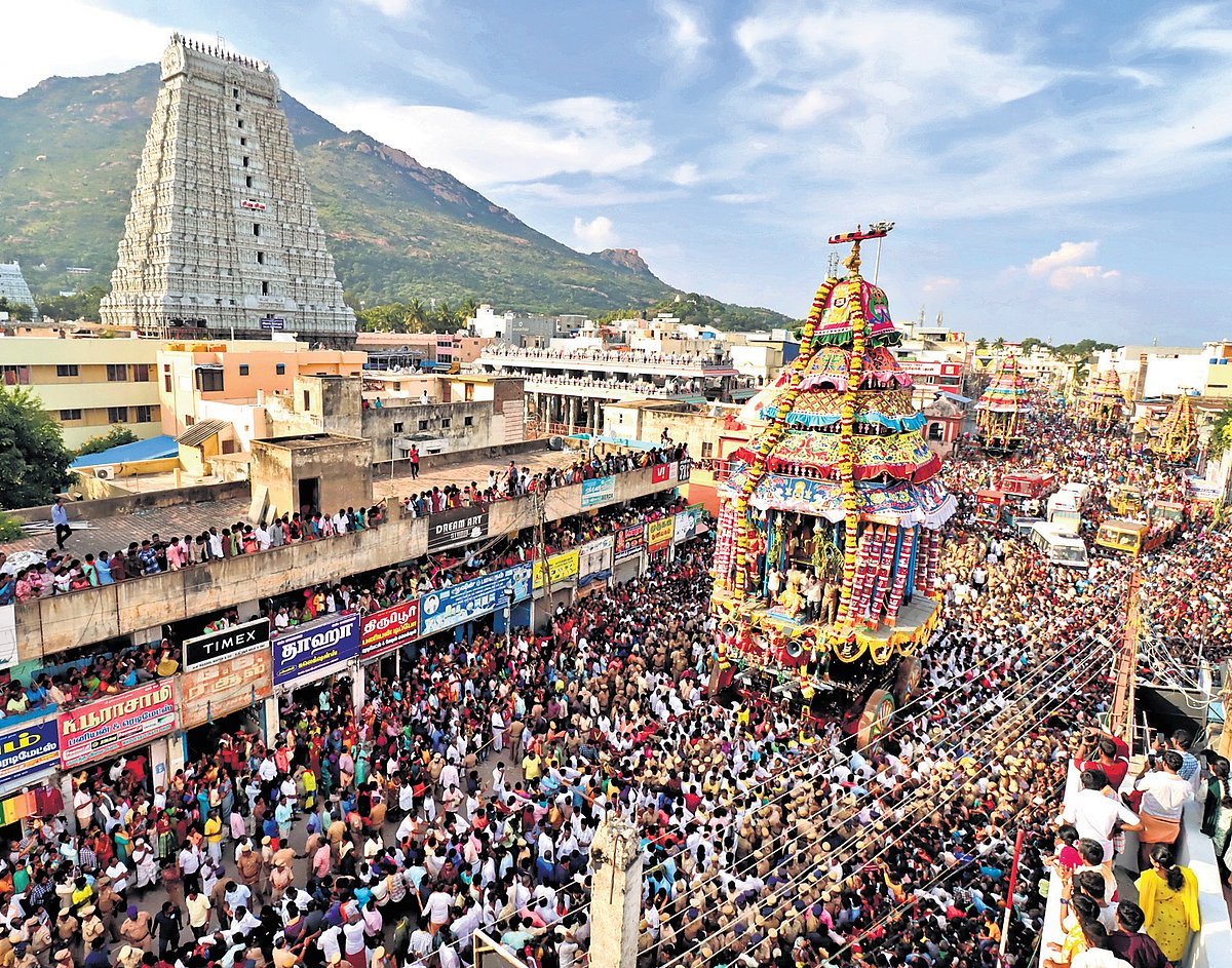Tiruvannamalai district bans devotees from climbing Arunachaleswarar ...