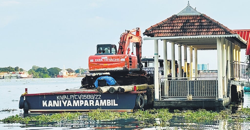Painful irony! Dredger sits idle, silt disrupts Mattancherry boat services