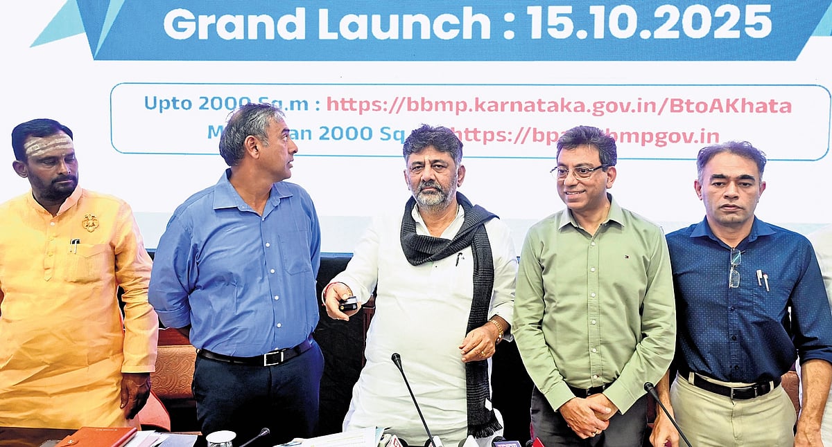 Bengaluru to convert B-khata to A-khata from November 1, benefiting 15 ...