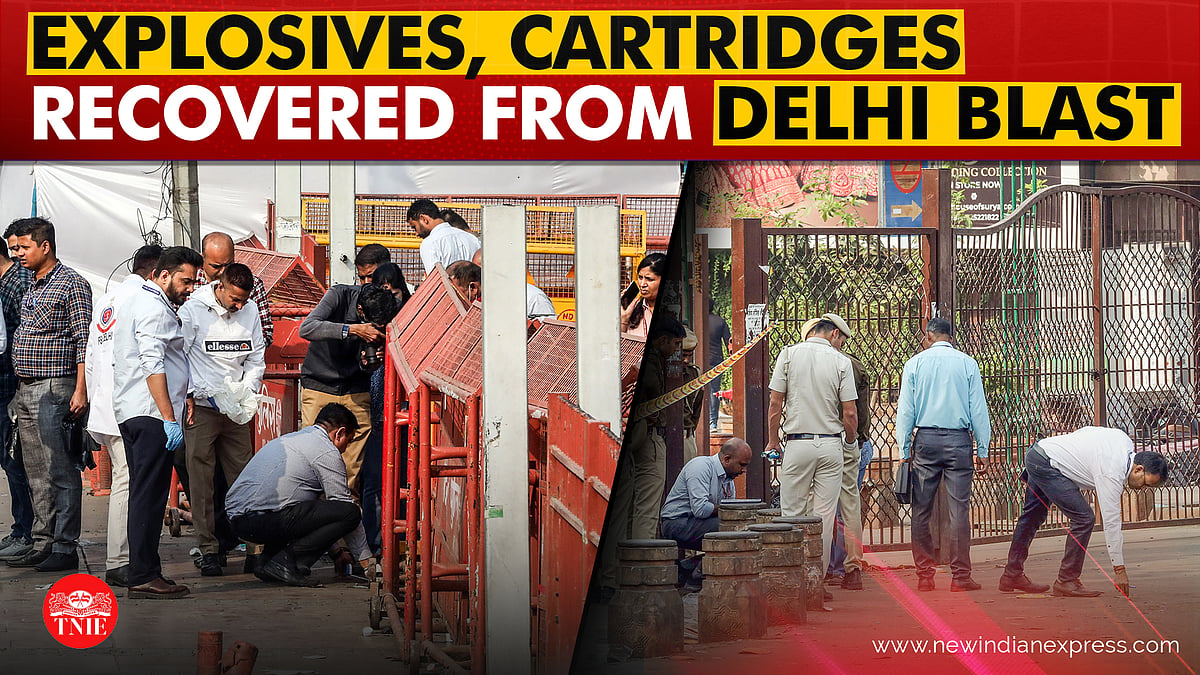 Delhi blast: Forensic team collects 40 sample including two cartridges ...