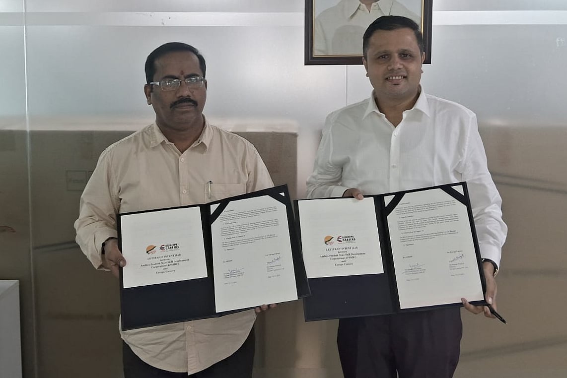 APSSDC, OMCAP sign LoI for global healthcare jobs