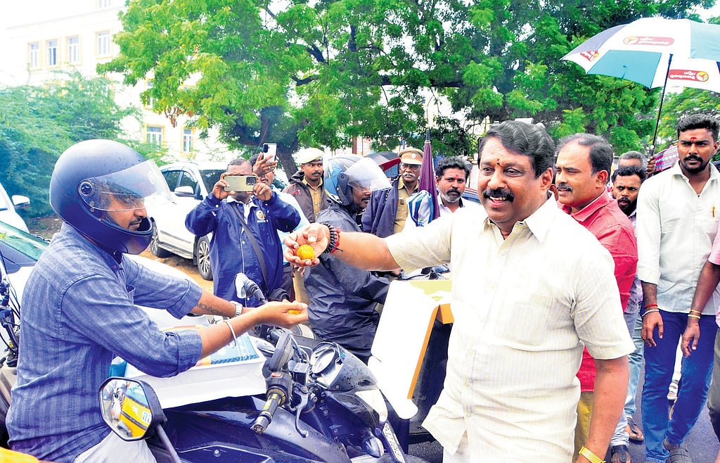 DMK controlling SIR officials in TN, alleges state BJP chief Nagenthran