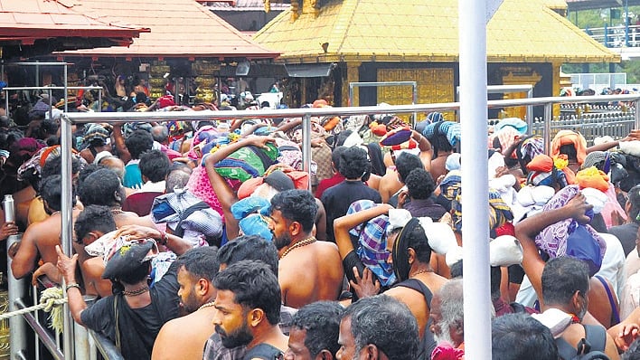 Over 6.5L pilgrims visit Sabarimala; spot booking curbs eased further