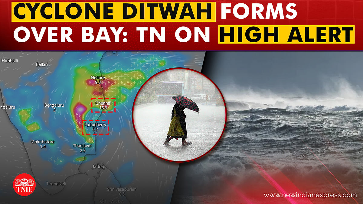 Cyclone Ditwah forms over Bay of Bengal: Heavy rain alert for coastal ...