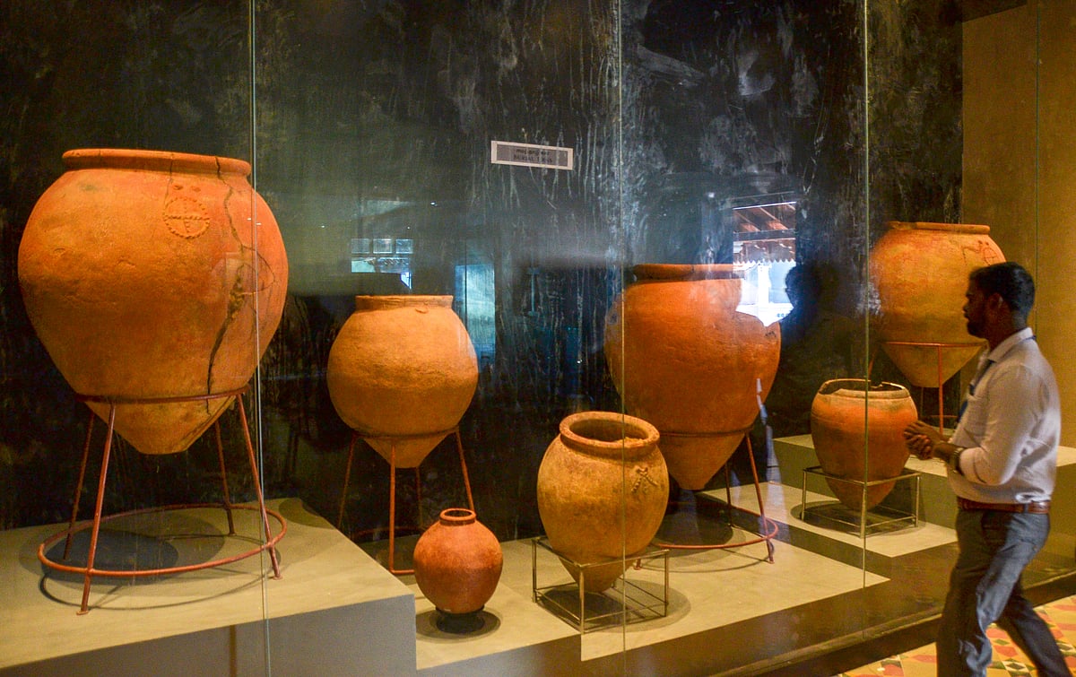 Hundreds take walk through history at Porunai museum in TN's Tirunelveli