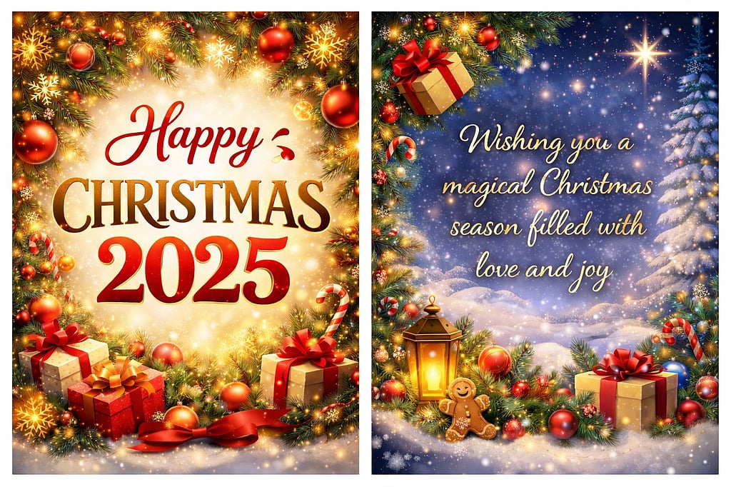 🎄 Christmas 2025 Wishes: 60 Heartwarming Quotes, Messages & WhatsApp ...