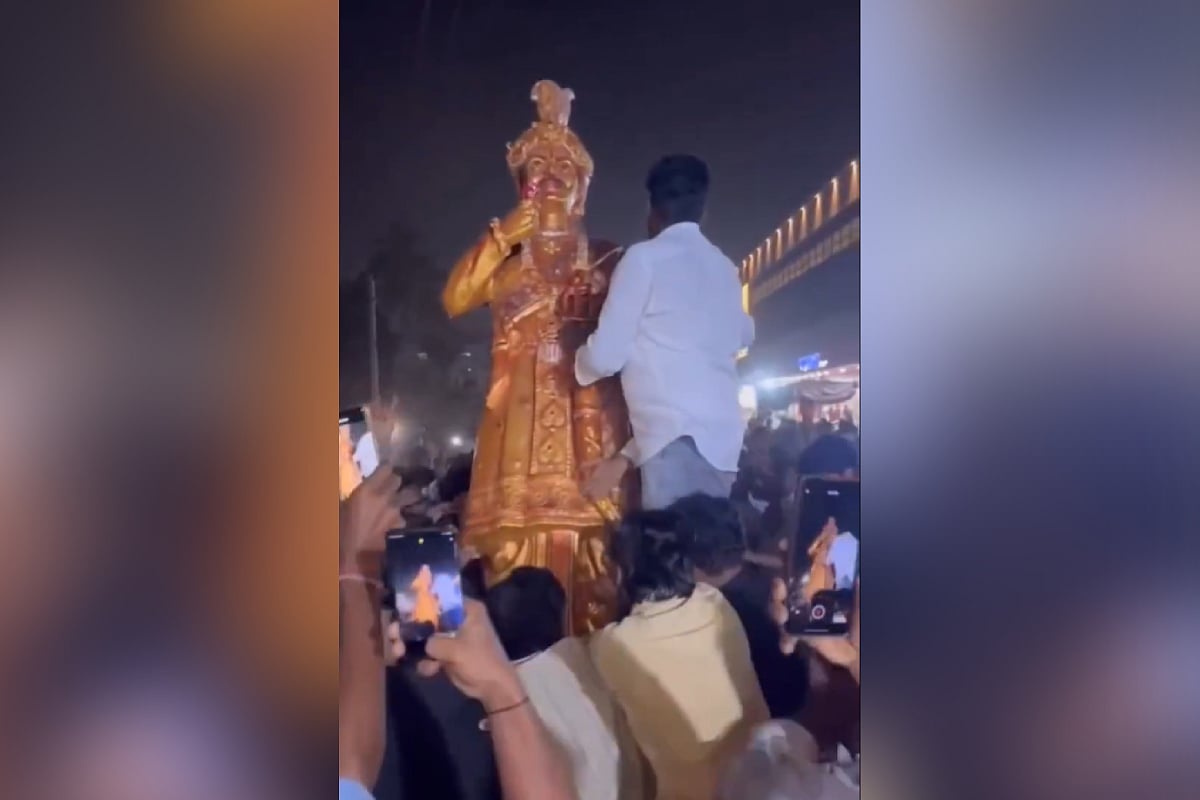 Tension in Ravulapalem over installation of Srikrishna Devaraya statue ...