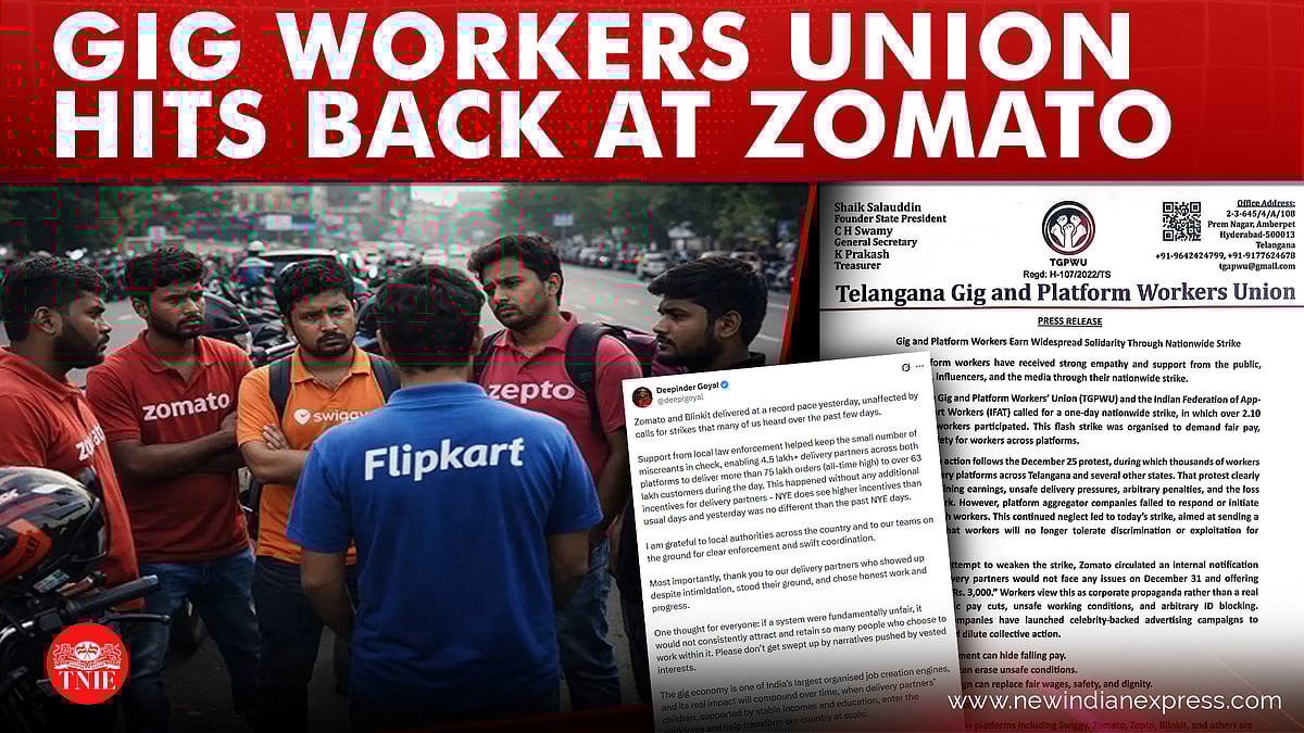 Zomato founder CEO Deepinder Goel's remarks on gig workers' strike draw flak