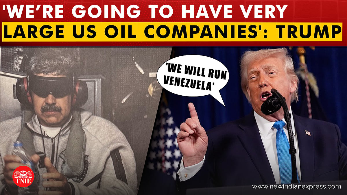 US will run Venezuela until safe transition: Donald Trump at presser ...
