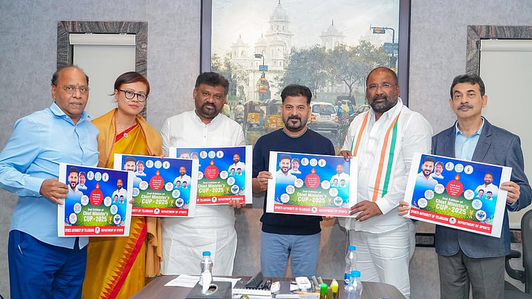 Chief Minister Revanth unveils poster for second edition of CM Cup