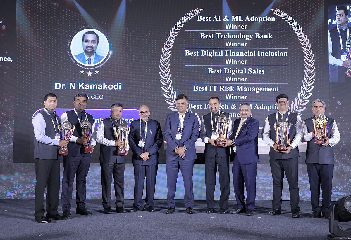 City Union Bank clinches six prestigious honours at IBA Technology Awards
