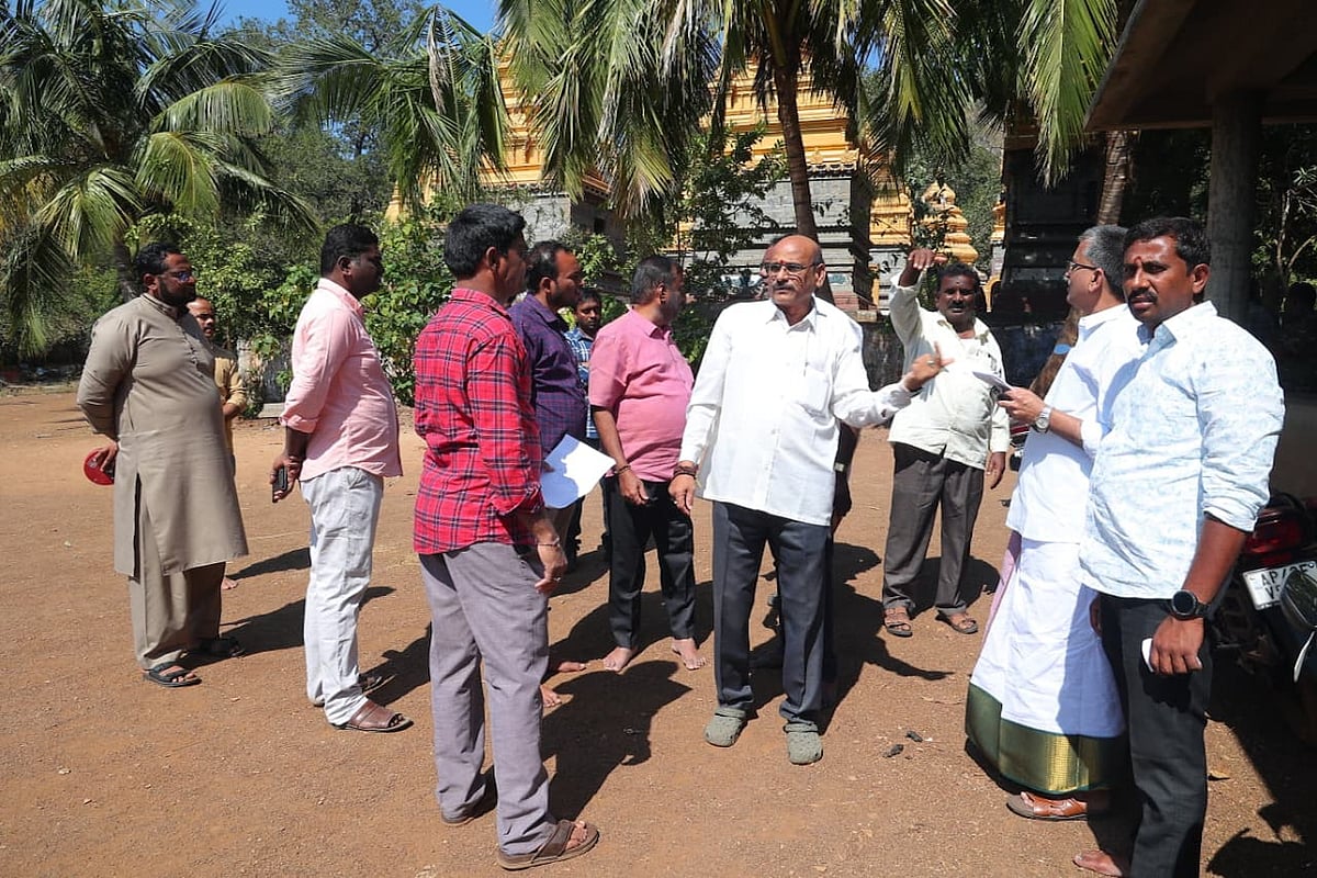 All set for Vasantha Panchami fete at Kolanubharathi temple in Andhra ...