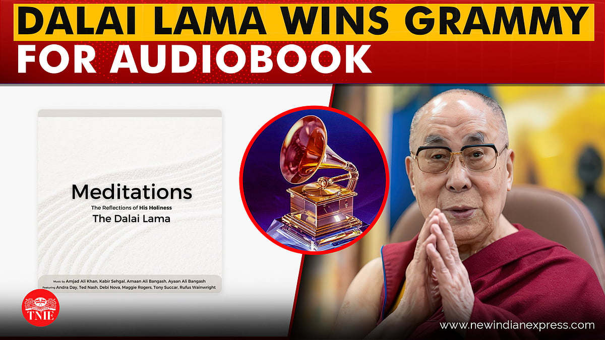 Tibetan monk Dalai Lama scripts Grammy win in its 68th edition