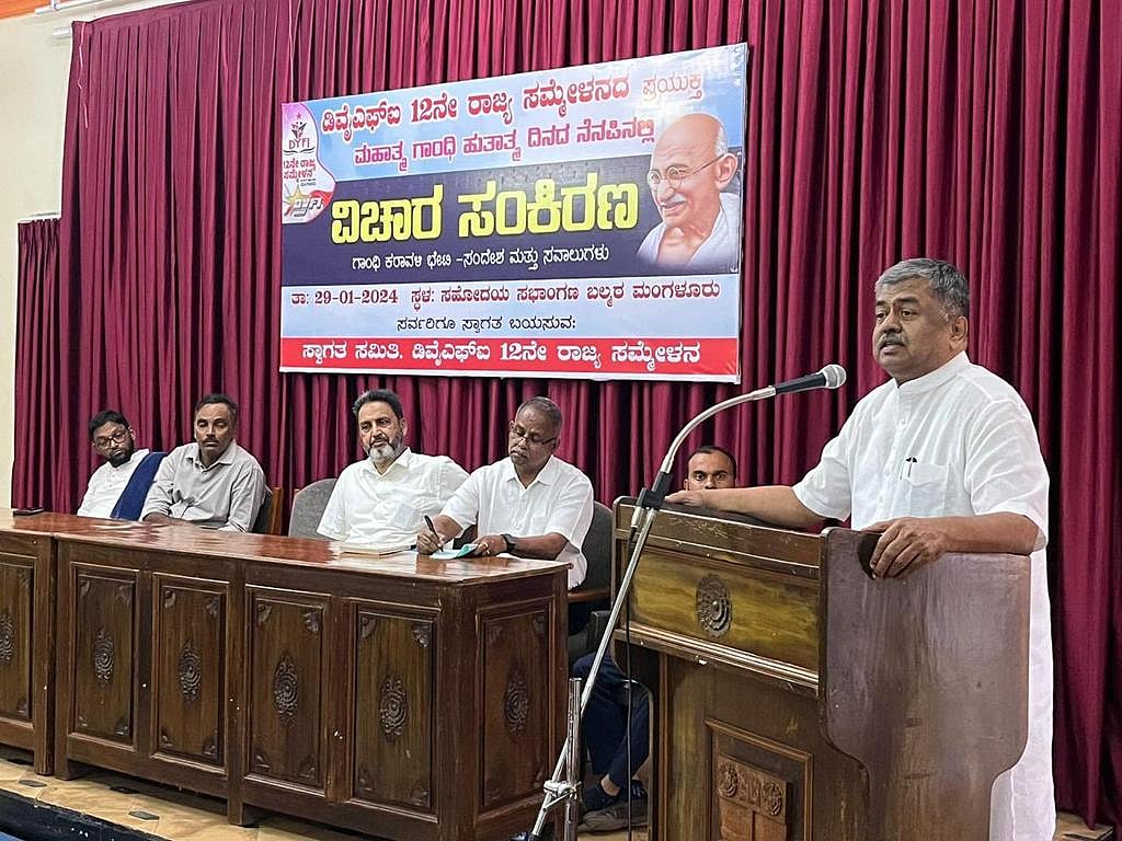 Godse is India's first terrorist, Gandhi's principles' only hope: B K ...