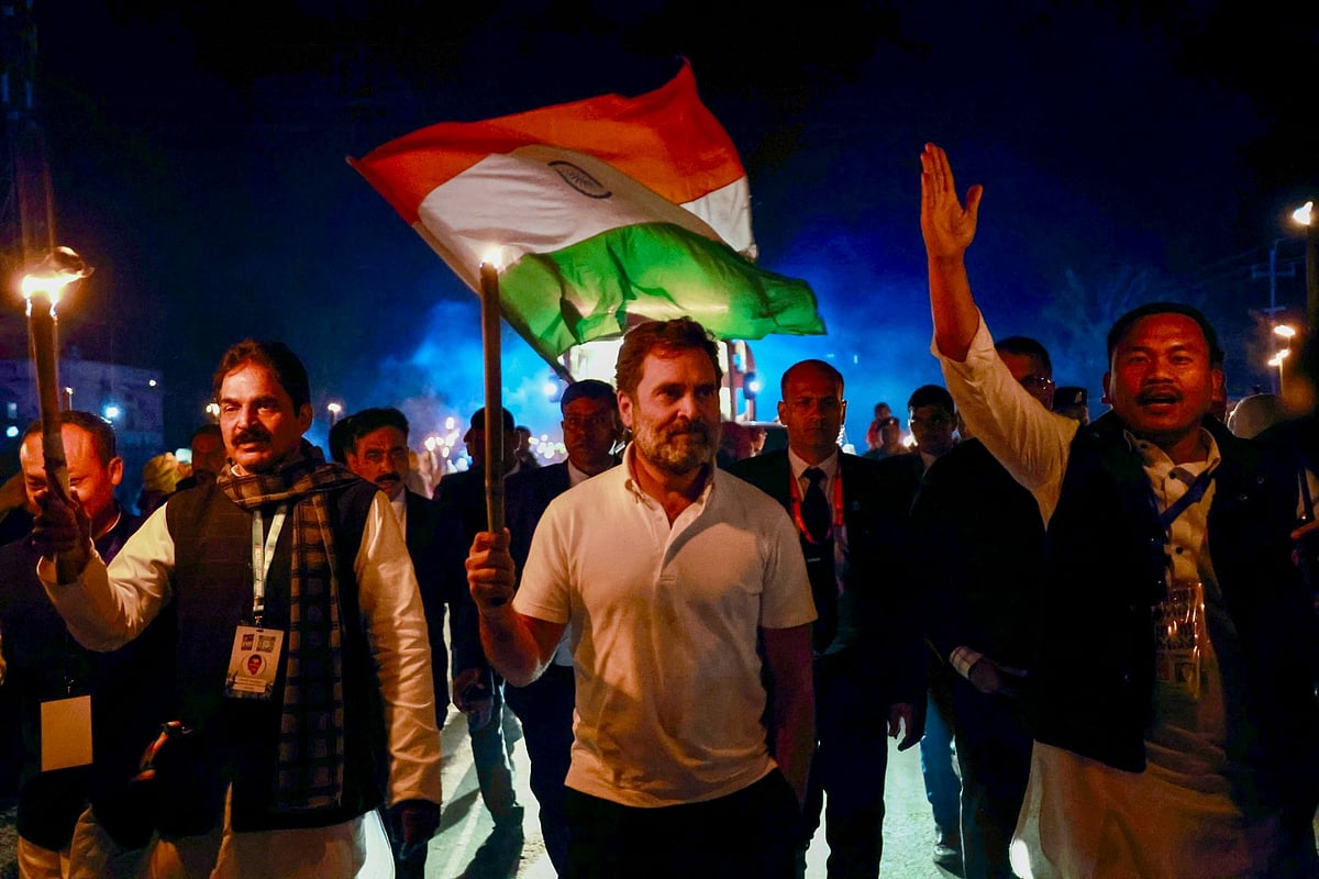 Rahul Gandhi interacts with people on second day of Congress's Nyay Yatra