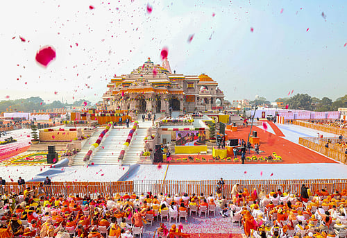 IN PHOTOS | Prime Minister Narendra Modi unveils Ram Lalla in Ayodhya