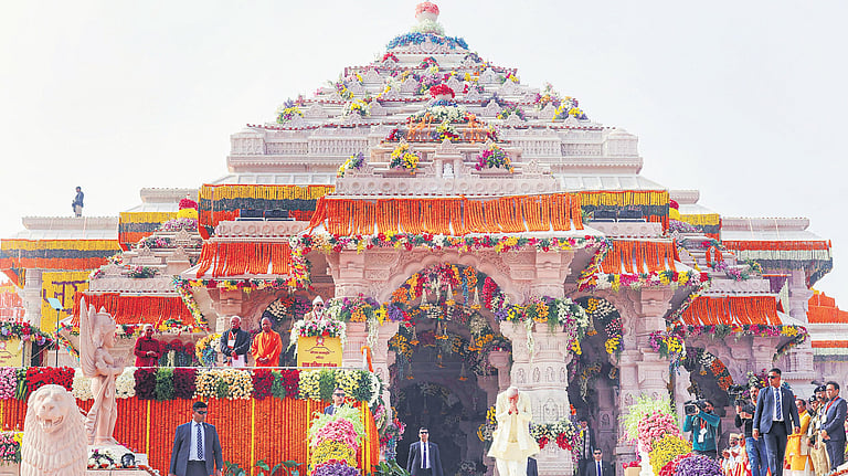Ayodhya Celebrates Ram Temple Consecration with Grandeur and Devotion
