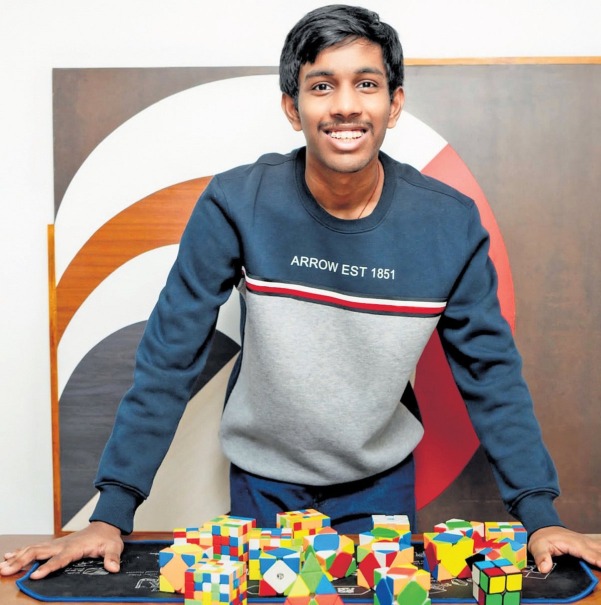 When solving Rubik’s Cubes as a hobby brings honours