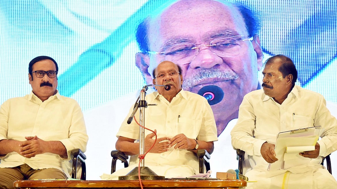 PMK feud deepens: Ramadoss issues legal notice to his son Anbumani ...