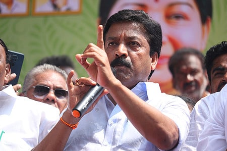 AIADMK MP CV Shanmugam receives ‘digital arrest’ spam call