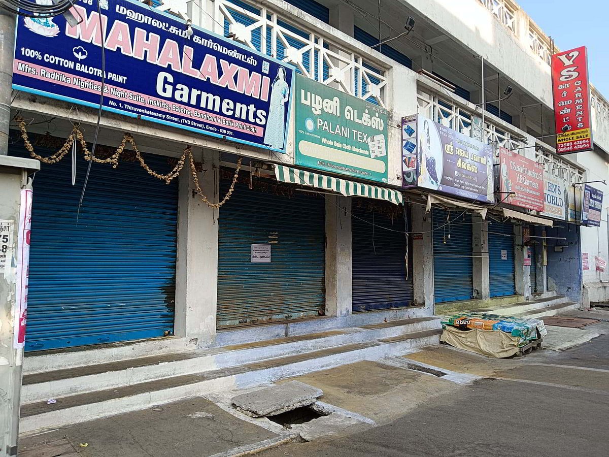 Erode traders oppose I-T Act amendment, down shutters