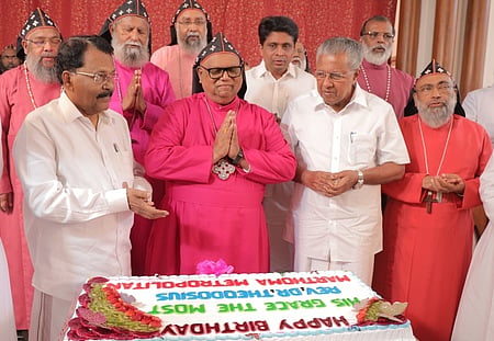 CM takes part in 75th birthday celebration of Theodosius Mar Thoma ...