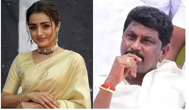 Actor Trisha to take legal action against politician AV Raju for his ...