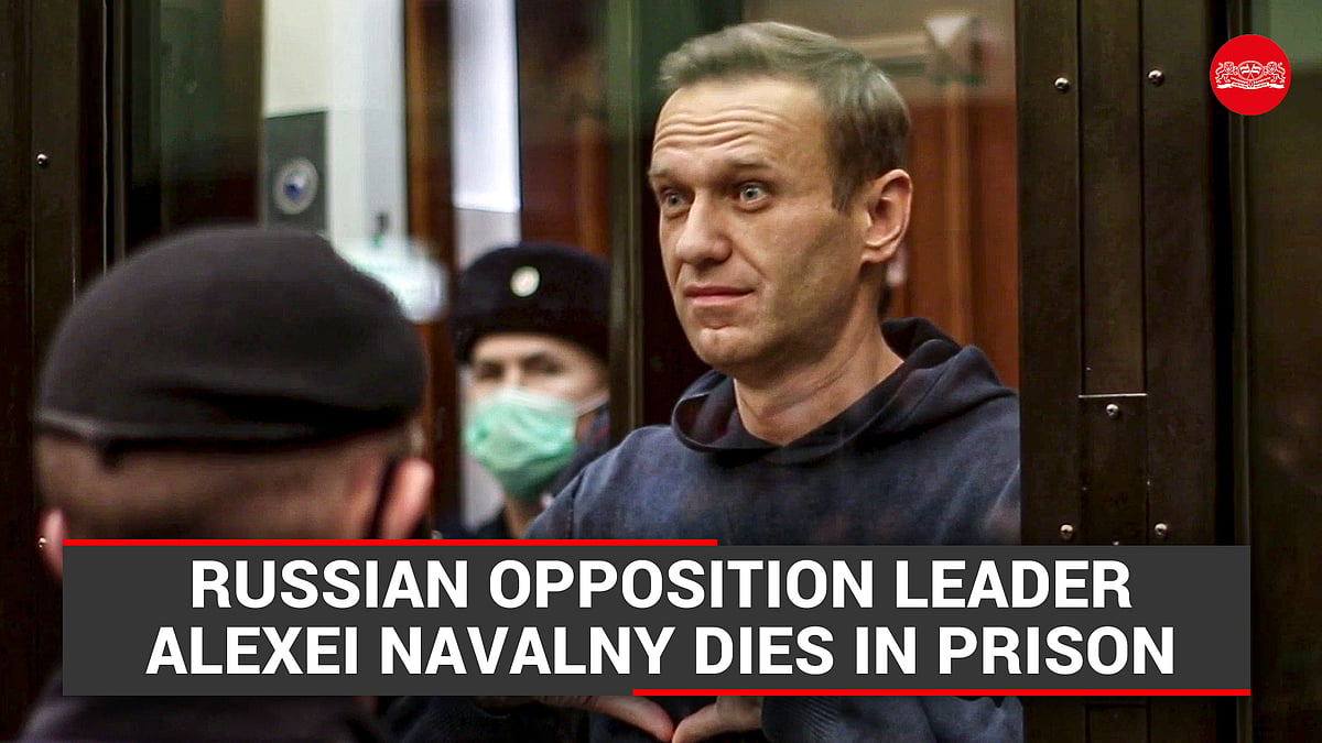 Russian opposition leader Alexei Navalny dies in prison