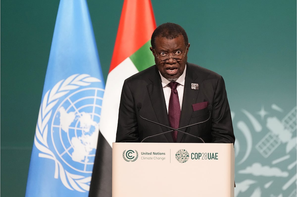 Namibia's President Hage Geingob dies in hospital