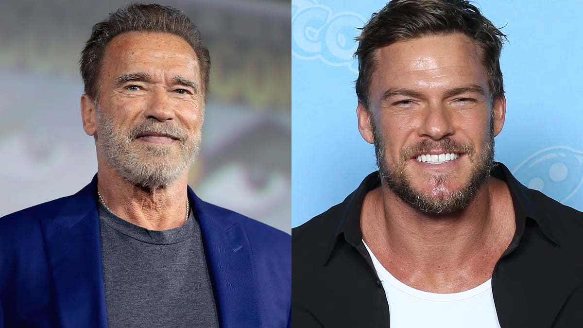 Arnold Schwazenegger and Alan Ritchson team up for 'The Man With The Bag'