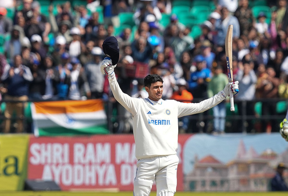 Dharamsala Test: Rohit, Gill put India in driver's seat despite late ...