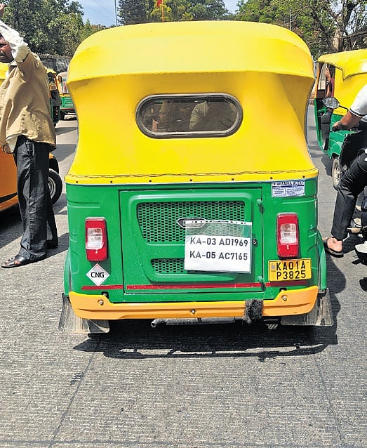 Can’t use different registration numbers on ride-hailing autos, says ...