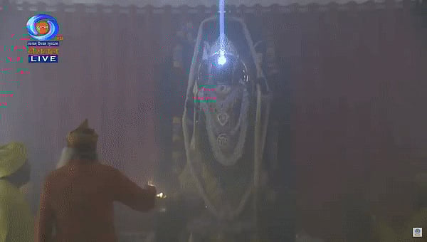 Ayodhya's Ram Lalla honoured with 'Surya Tilak' on Ram Navmi