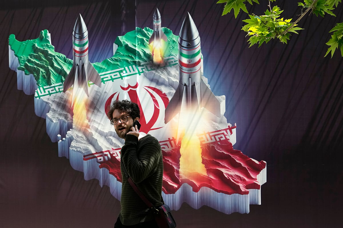Iran fires air defence batteries at Isfahan air base and nuclear site ...