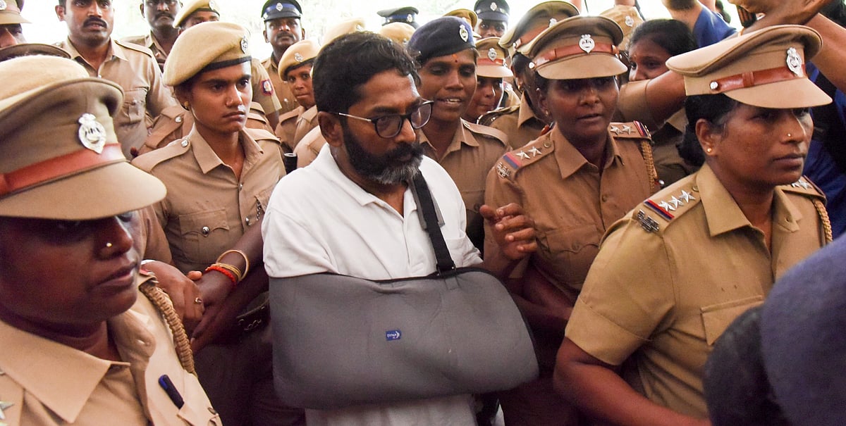 Savukku Shankar’s judicial custody extended till May 28, lodged in ...