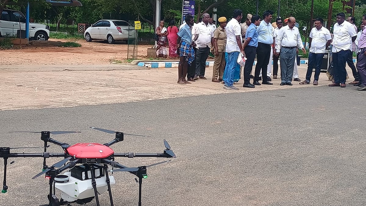 Boost for farmers as Karur co-op department buys 3 drones to rent out ...