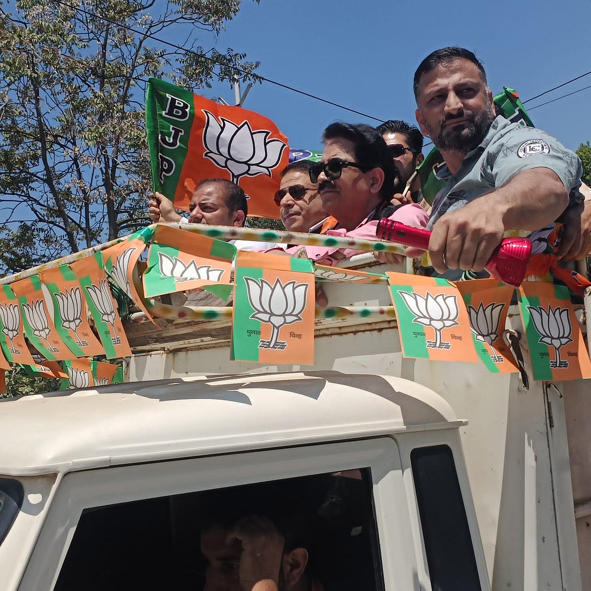 Not in fray, yet BJP goes whole hog in Kashmir valley poll campaign