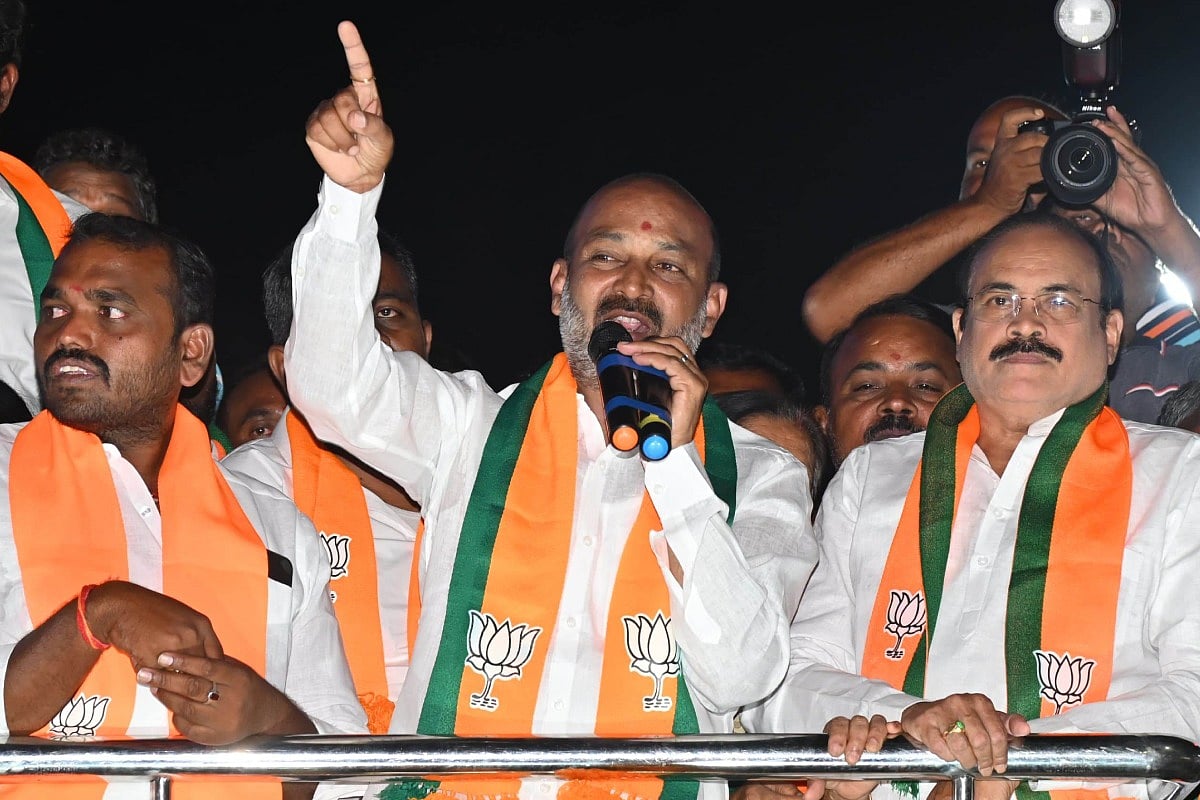 Congress minister trying to cover up phone-tapping case, says Bandi