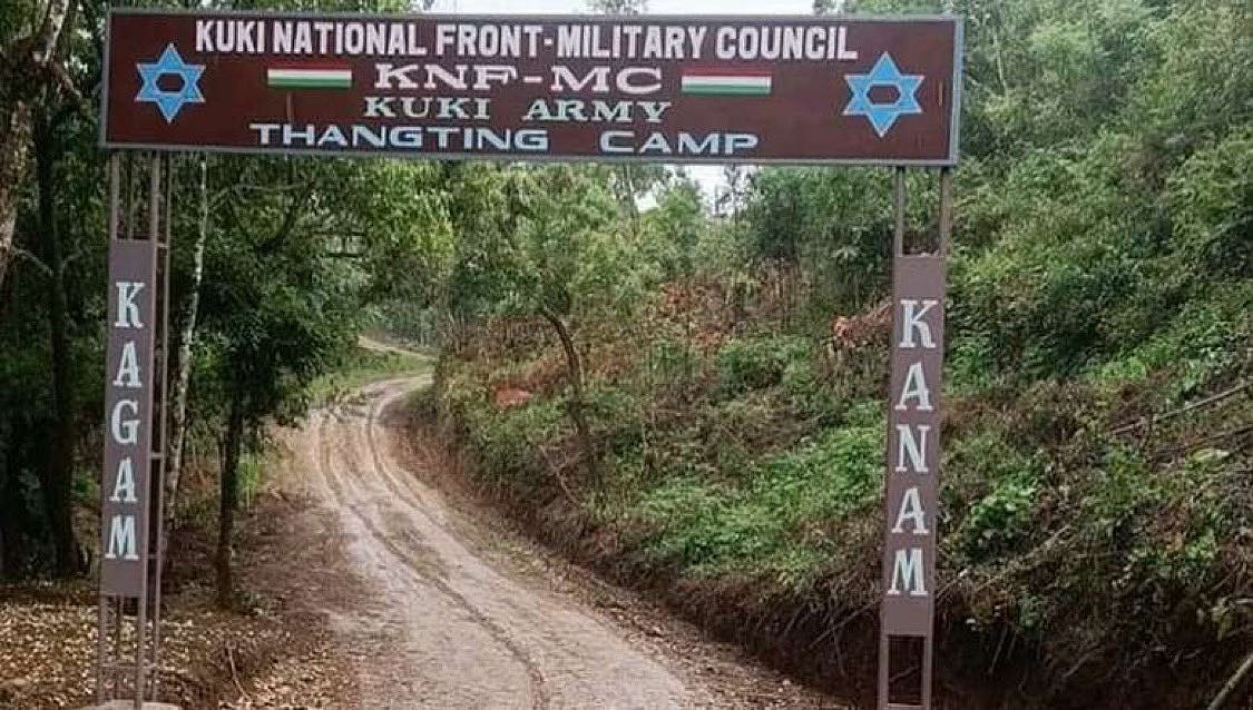 Manipur government files FIR after 'sacred' hill turned into 'Kuki Army ...
