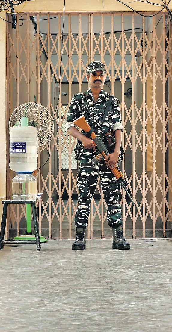 EVM strong rooms in Chennai declared ‘red zones’