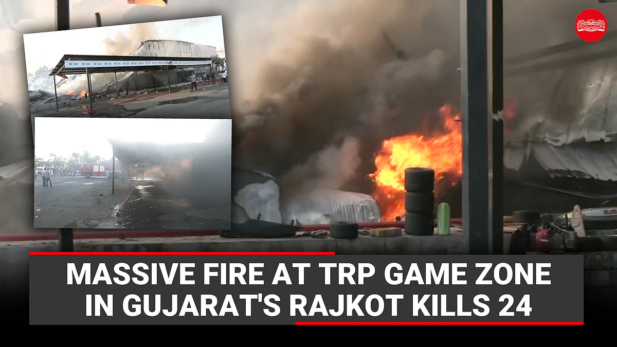 24 dead in massive fire at game zone in Gujarat's Rajkot