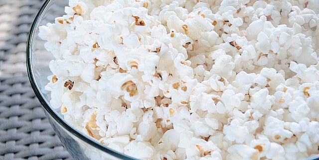 How a little bit of heat and chance popped corn