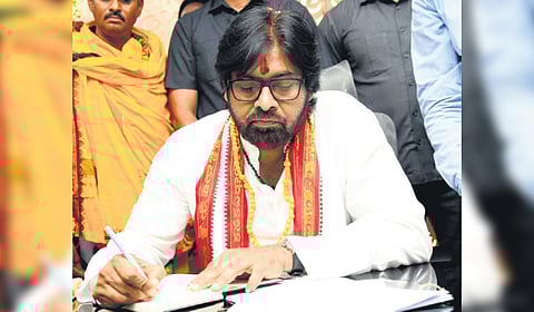 Pawan Kalyan takes charge as Deputy CM of Andhra Pradesh