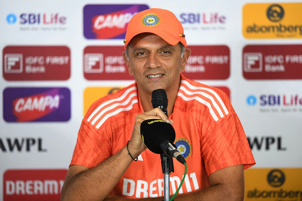 All three white trophies ticked off; one red to go, tick it: Dravid to ...