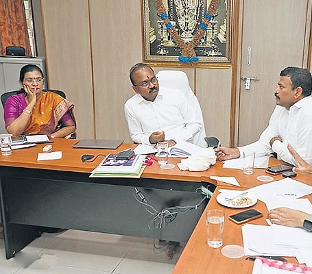 Tirumala Tirupati Devasthanams officials told to speed up works at ...