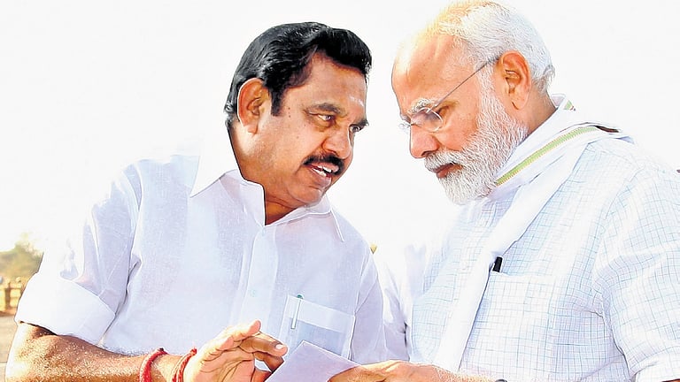 Break-up no bar, EPS greets Modi on becoming PM for third term