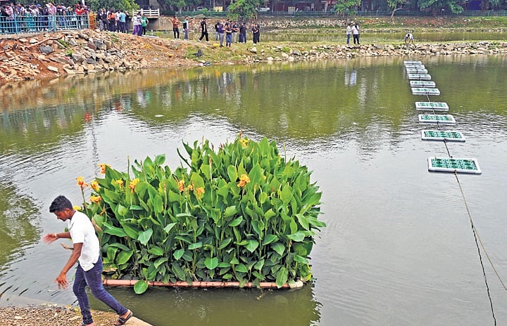 ‘Floating green islands’ to give fresh lease of life to Ulsoor Lake ...