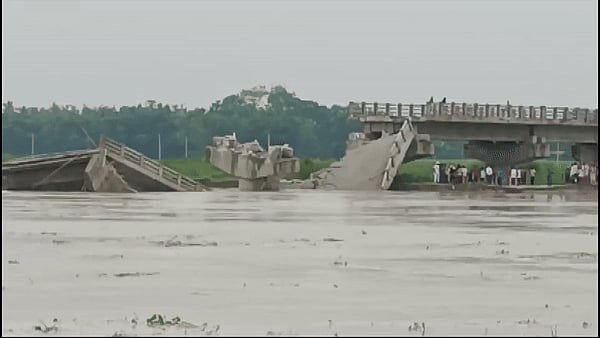 Newly constructed bridge collapses in Bihar's Araria; no casualties