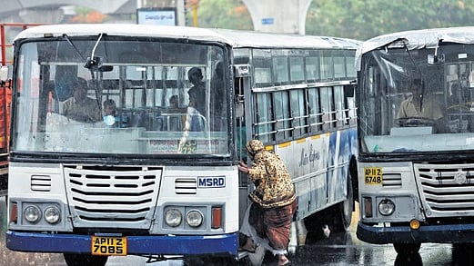 TGSRTC hikes bus pass tariffs by up to 50 per cent